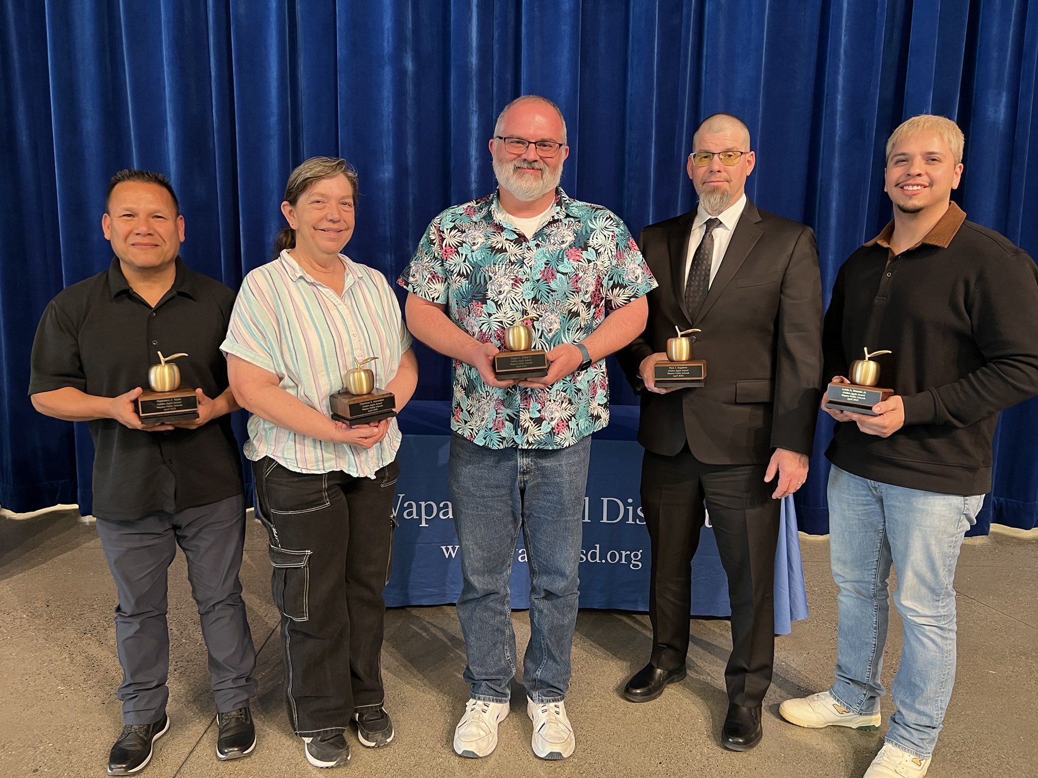 Wapato SD on Twitter: "Congratulations to the 2023 Golden Apple Award recipients; Charlene ...