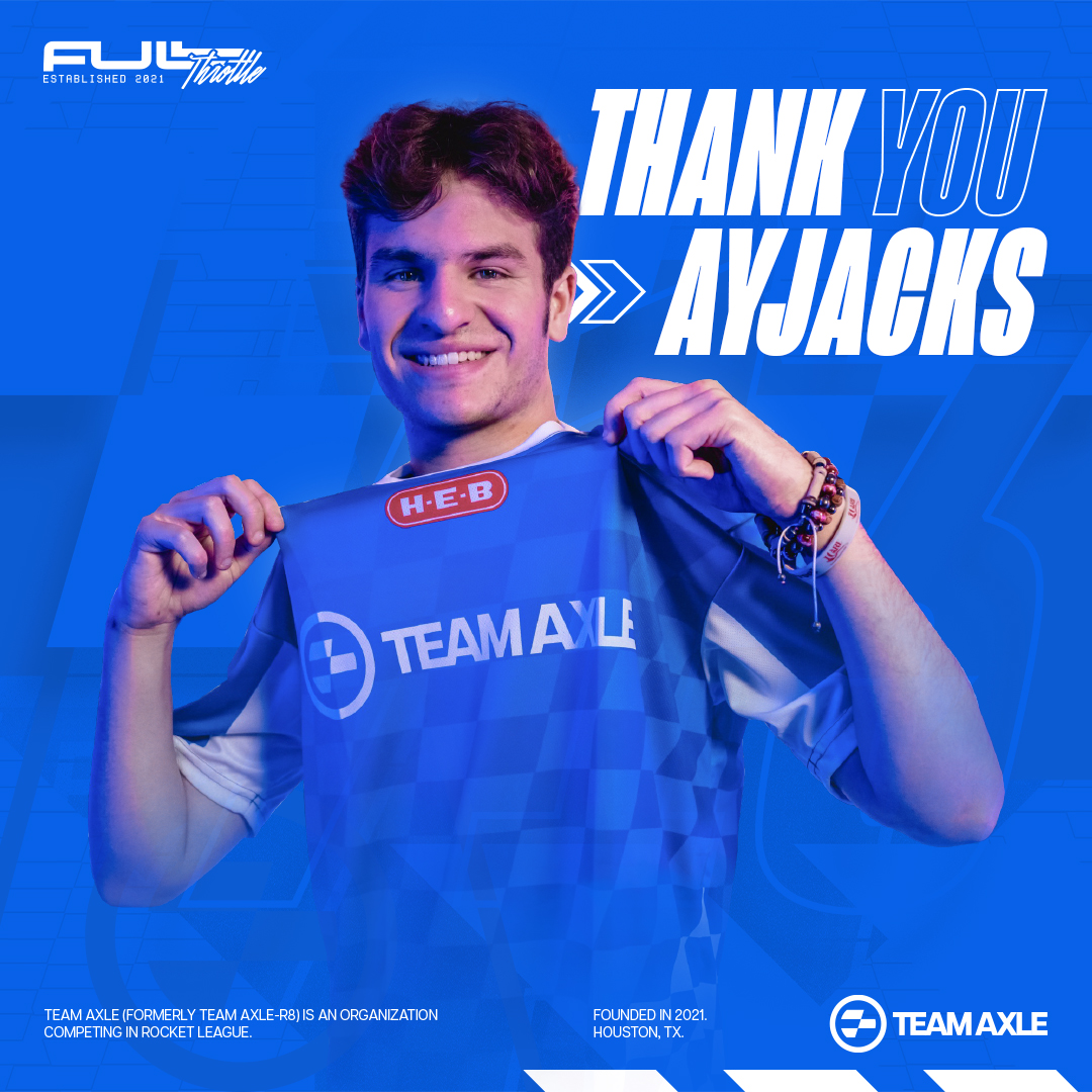 TEAM AXLE on Twitter: "As we say goodbye, we want to give a massive thanks to @ayjacksrl for ...