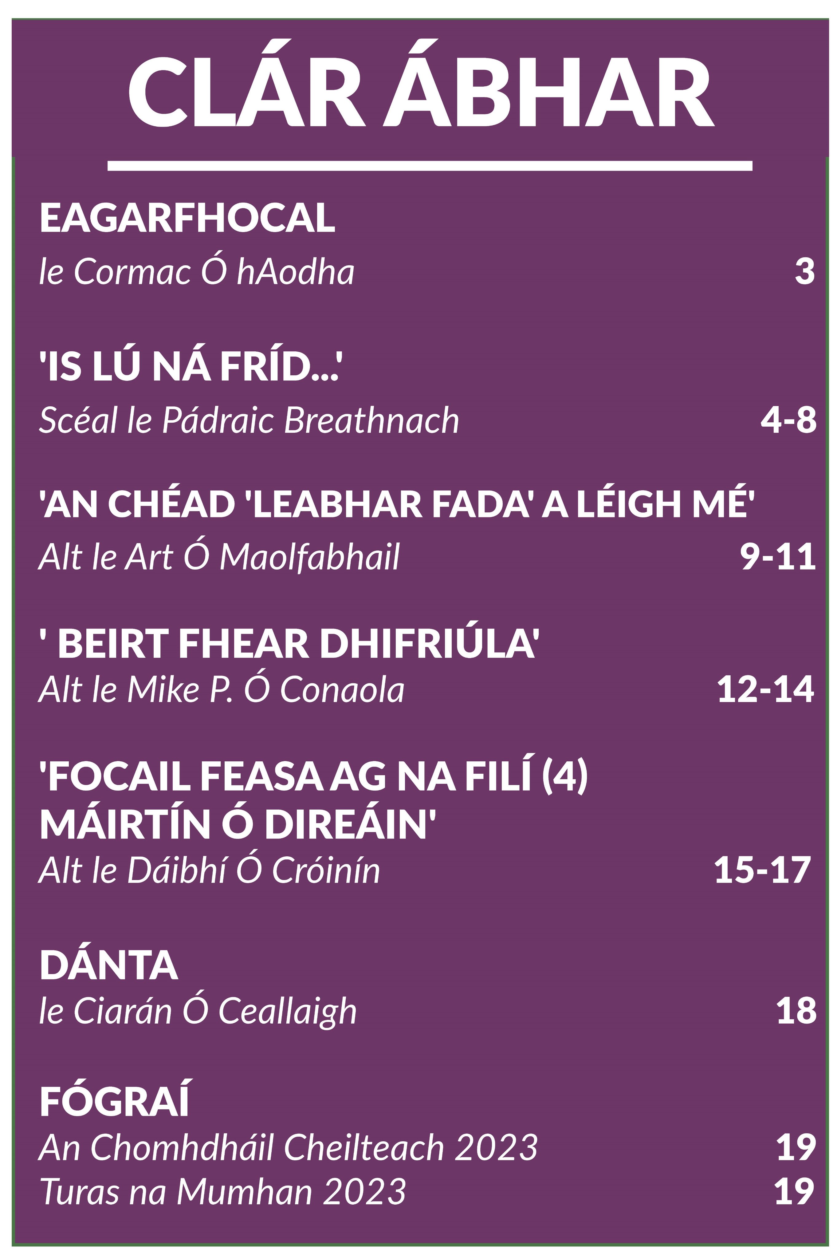 MÍOSACHÁN LITEARTHA NA GAEILGE 🇮🇪🇺🇦 (@feasta16) / Twitter