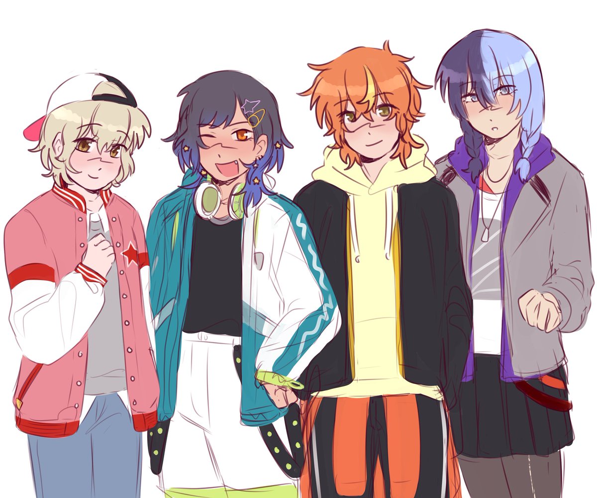 zero 🍎🎨 on Twitter: "vivid TRANS squad #prsk_FA"