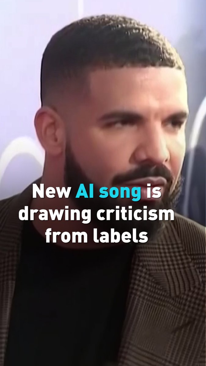 Cgtn On Twitter The Ai Generated Fake Drake Weeknd Collaboration