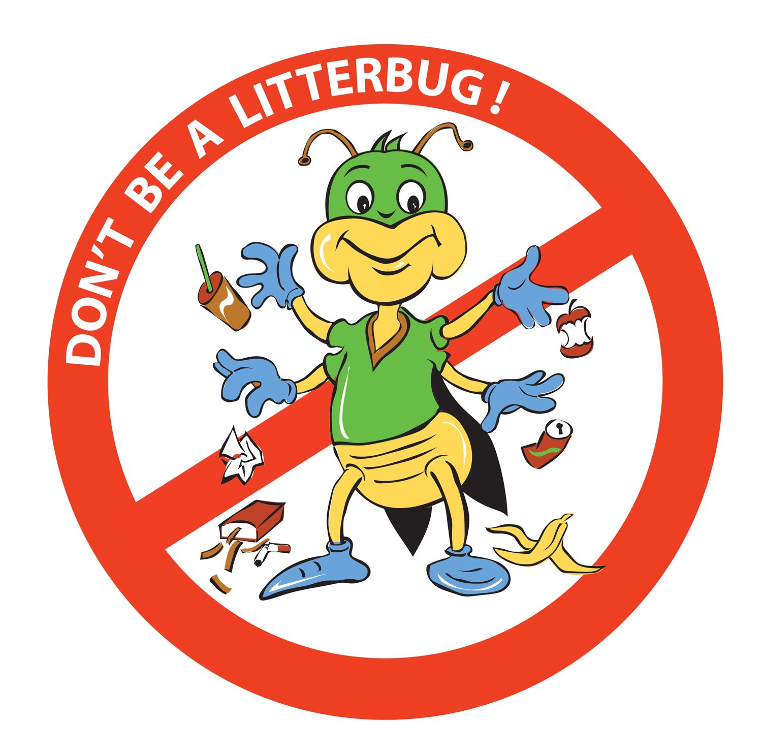 Litterbug Clipart House