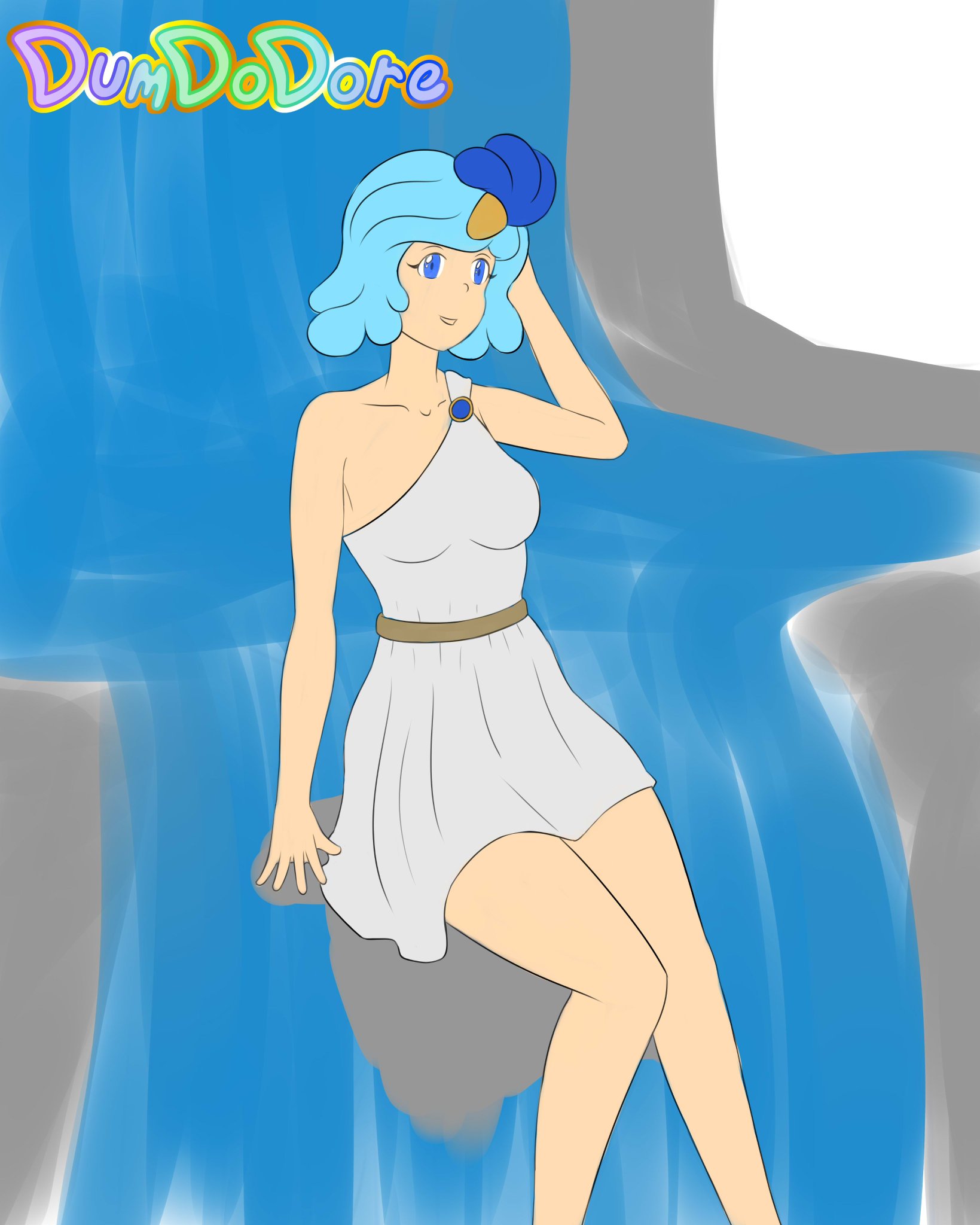 DumdoDraws|| SFW / 🔞NSFW🔞 Stuff! on Twitter: "Today's project that I drew. My water-elemental ...