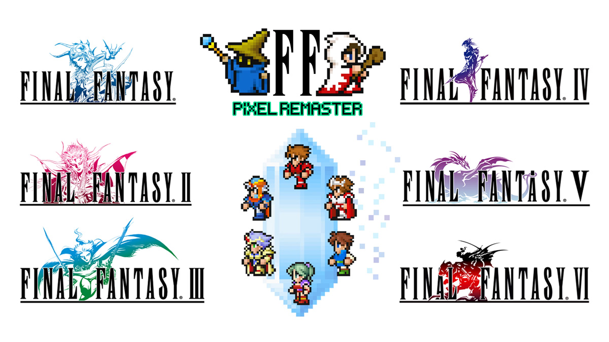 PlayStation AU on Twitter: "The Final Fantasy Pixel Remaster series is out now on PS4. All 6 ...