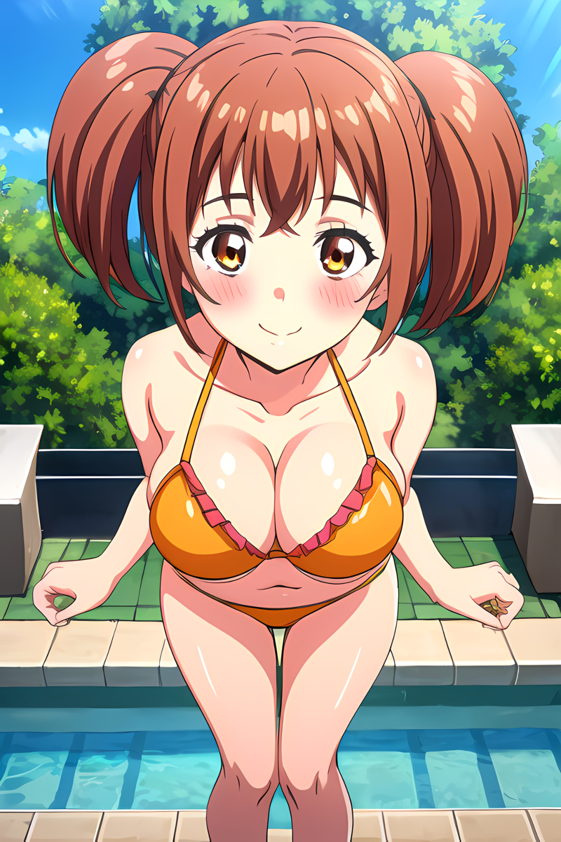 wakih on Twitter: "佐々木千穂 #AIイラスト #AIart #佐々木千穂 #はたらく魔王さま! #極上の太もも #巨乳 https://pixiv.net/artworks ...