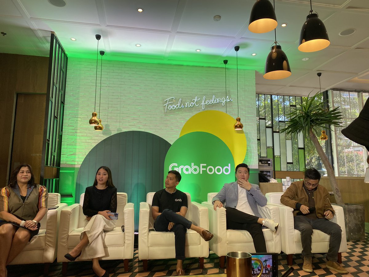 Rappler on Twitter: "Representatives from the DOT, DTI, GrabFood, and Grab partners gather for a ...