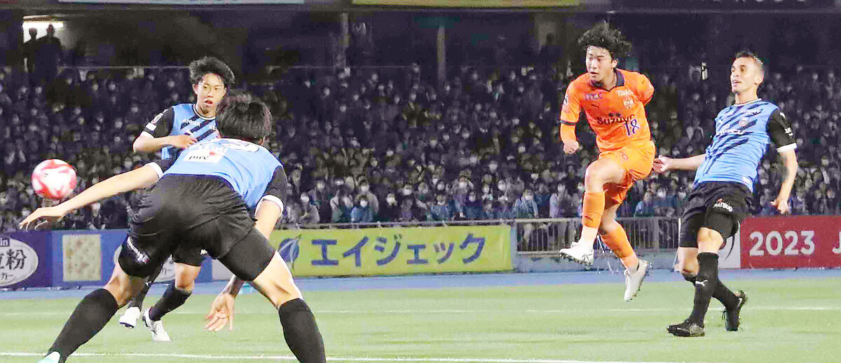 スポーツ報知 サッカー取材班 on Twitter: "J2清水 川崎に6失点で完敗、初先発トリオがホロ苦デビュー https://hochi.news/articles/20230420 ...