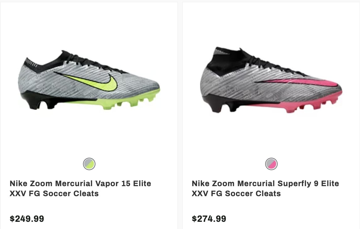 Nike Soccer Cleats Ads