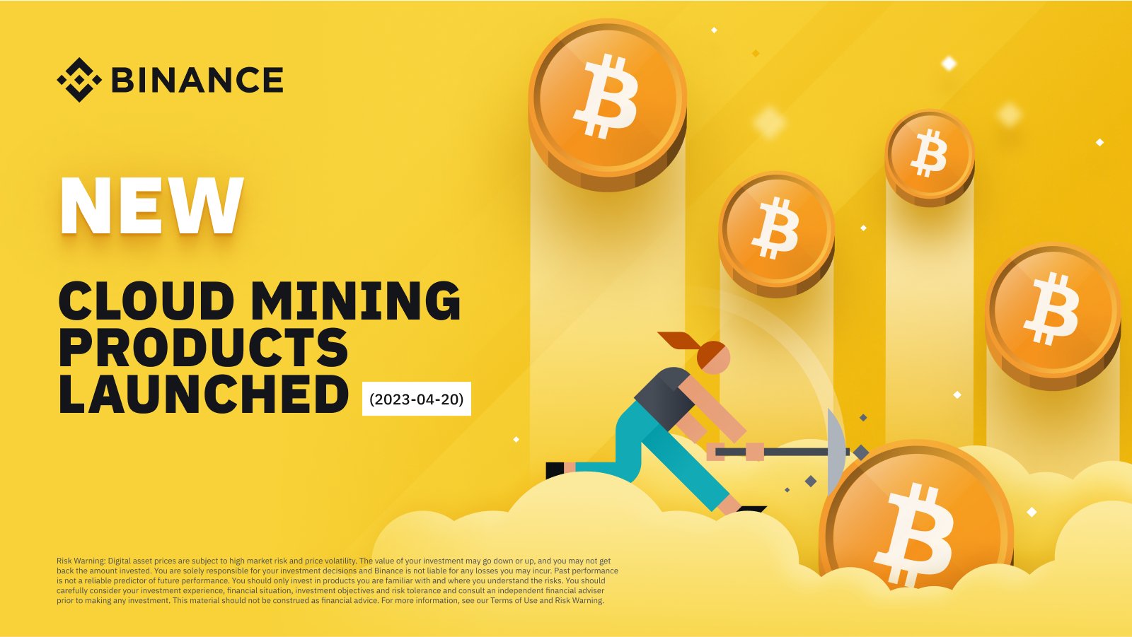 Binance on Twitter: "A new round of Cloud Mining products is now available! Subscribe to ...