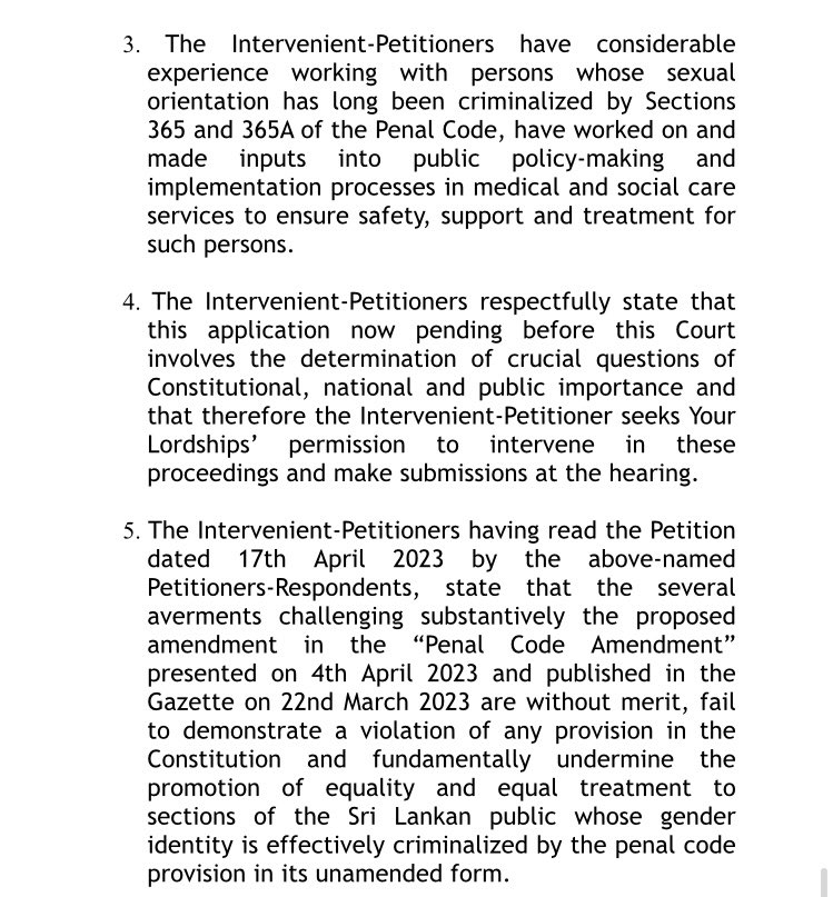 Today, senior psychiatrists, psychologists and I filed an intervening ...