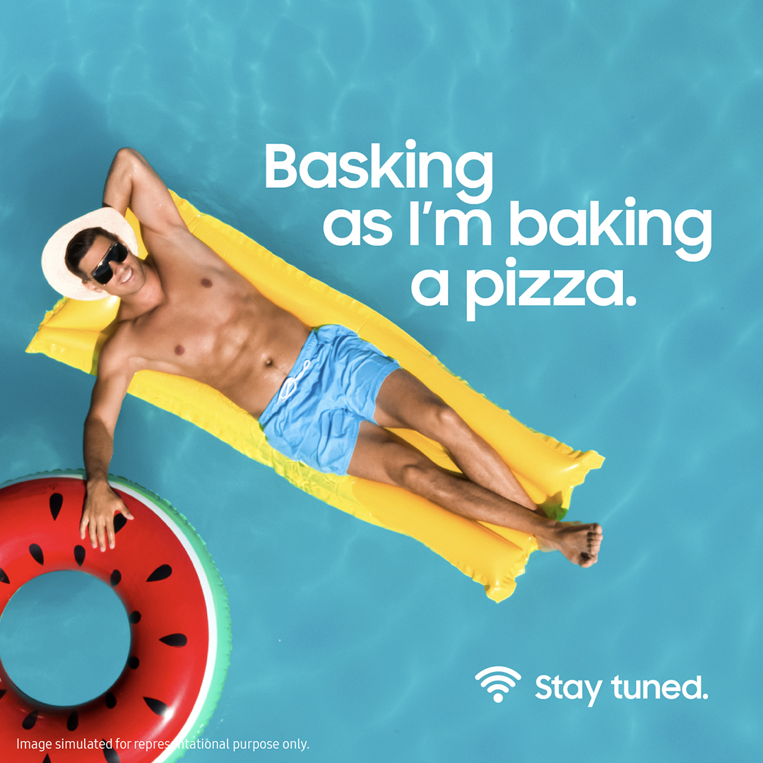 Samsung India On Twitter What If We Told You Could Bask By The Pool