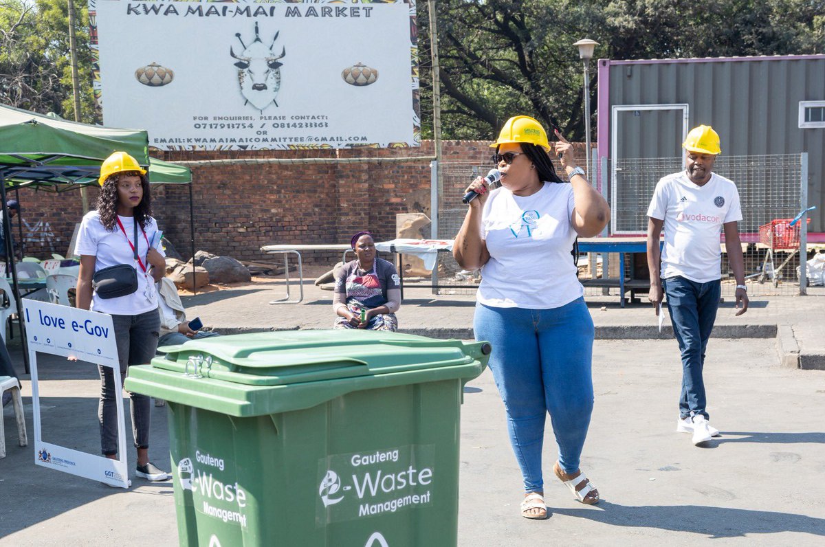 Gauteng e-Government on Twitter: "Our e-waste team is on the road educating citizens about the ...
