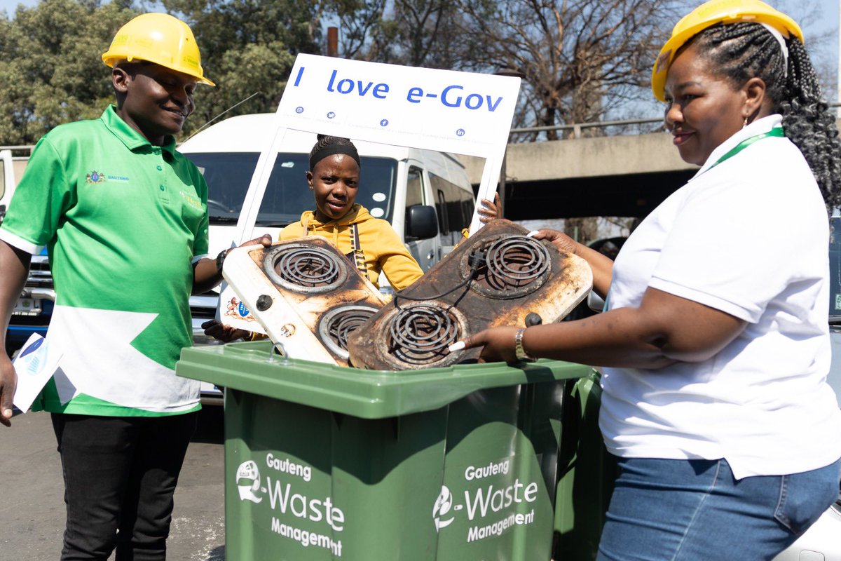 Gauteng e-Government on Twitter: "Our e-waste team is on the road educating citizens about the ...