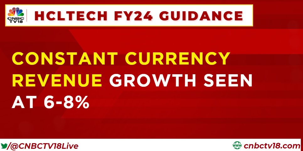 #4QWithCNBCTV18 | HCLTech (@hcltech) reports Q4 earnings. ️Net profit at Rs 3,983 cr Vs CNBC ...