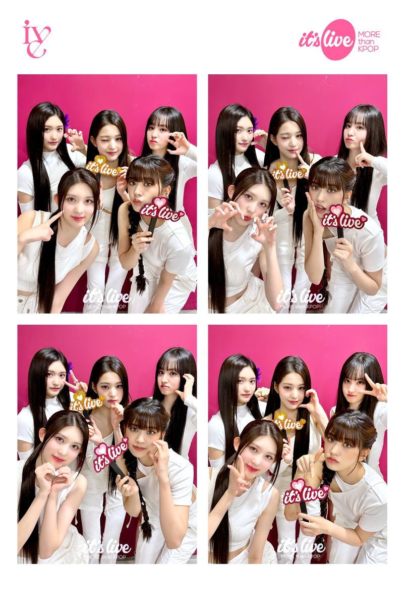 Its Live On Twitter 아이브가 추천하는 네컷 포즈 지금 바로 Its Live 틱톡에서 Ive의 잇라네컷 촬영 영상을 확인하세요💗 Bit