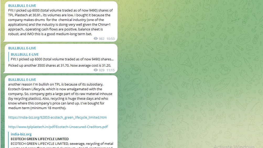 TPL Plastech Share Price Live, Live Stock Updates, Views, News, Charts ...