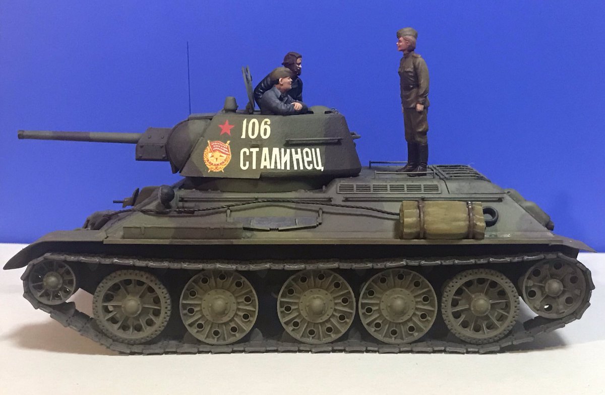 梶原醉象軒 on Twitter: "ICMのT-34。スローガンの「スターリン主義者」 がじんわりヤバい😰 #一年前なに作ってたか振り返る"