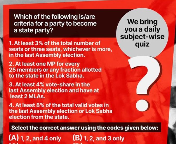 UPSC Basics on Twitter: "Comment your answer below #UPSCPrelims2023 #UPSC #uppsc"