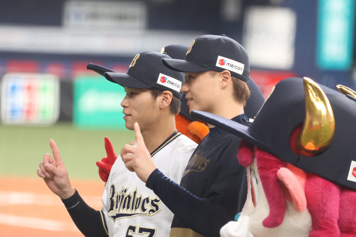 まッさん 418〜23🐮 On Twitter おりほー!!! 今シーズン本拠地で初のカード勝ち越し🐮 Bs2023 中川圭太 山崎福也