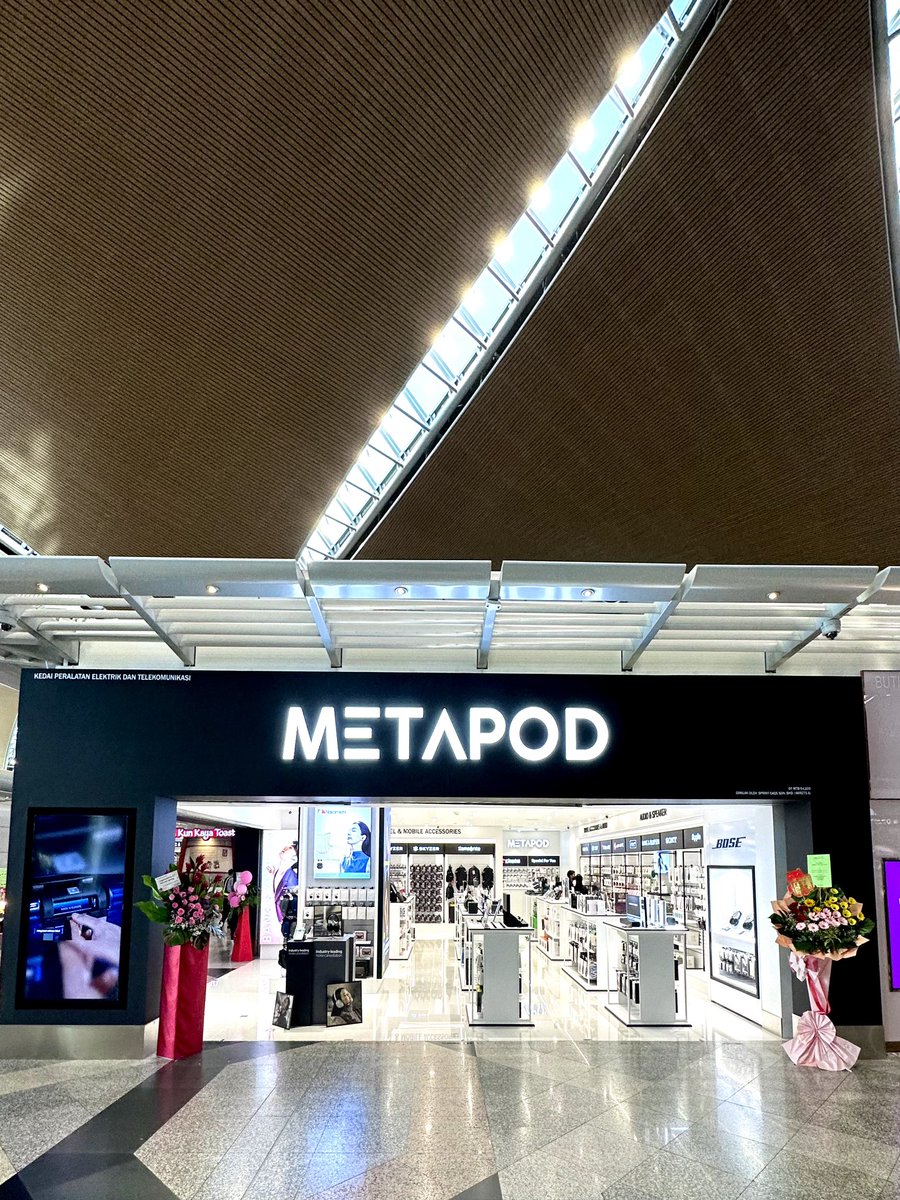 Malaysia Airports on Twitter: "Check out METAPOD, the first tech-focused concept store at KLIA ...