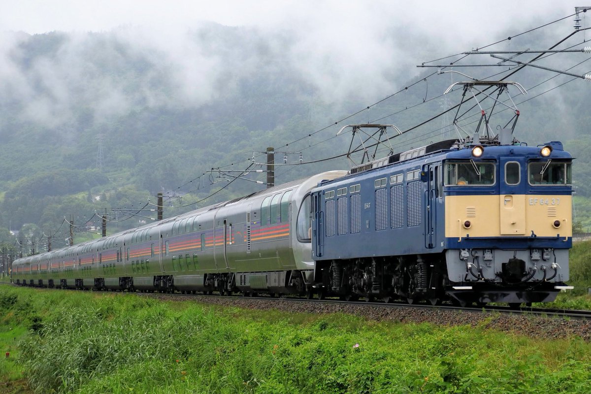 東海鉄道ライバー🐬🍊⛵️ on Twitter: "#もっと浸かろう64の沼 EF64-37のカシオペア信州 2019/7/14"