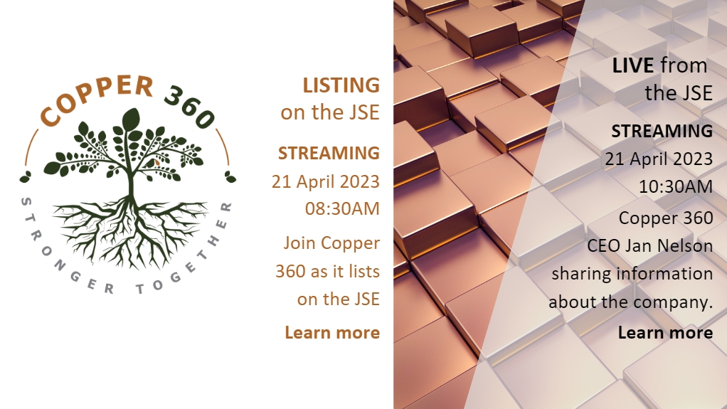 Mining Weekly on Twitter: "Join #Copper360 as it lists on the @JSE_Group on 21 April 2023. CEO ...