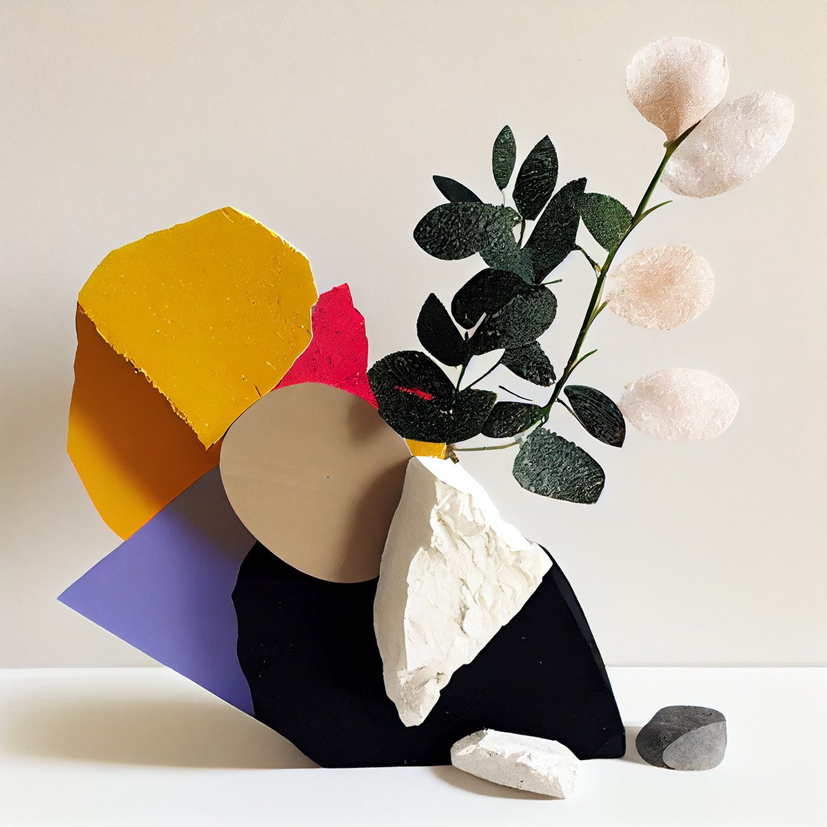 Behance on Twitter: "Atelier MARTINI created these paper still lifes ...