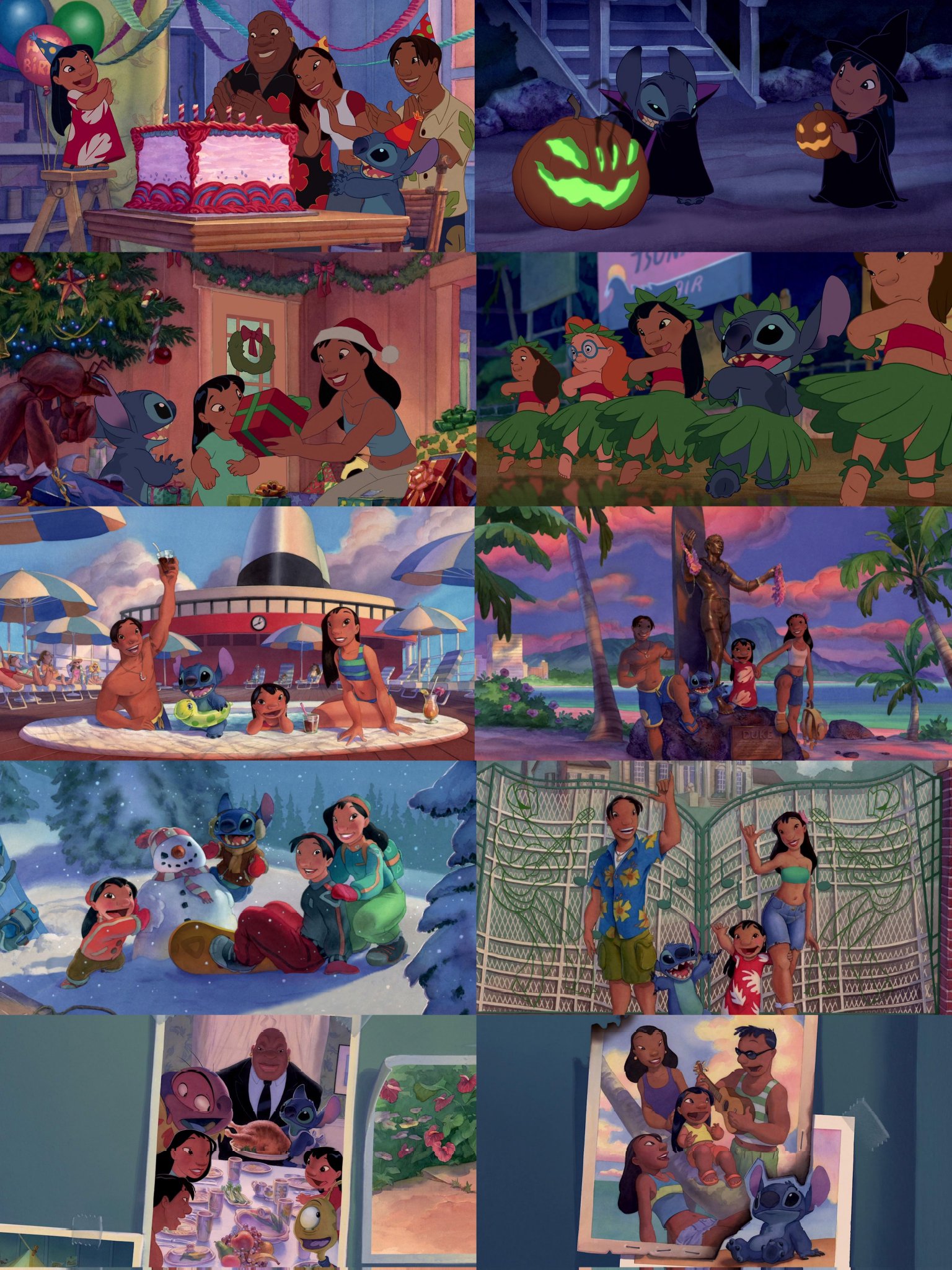 Disney Animation Promos on Twitter: "The ending of ‘LILO & STITCH ...