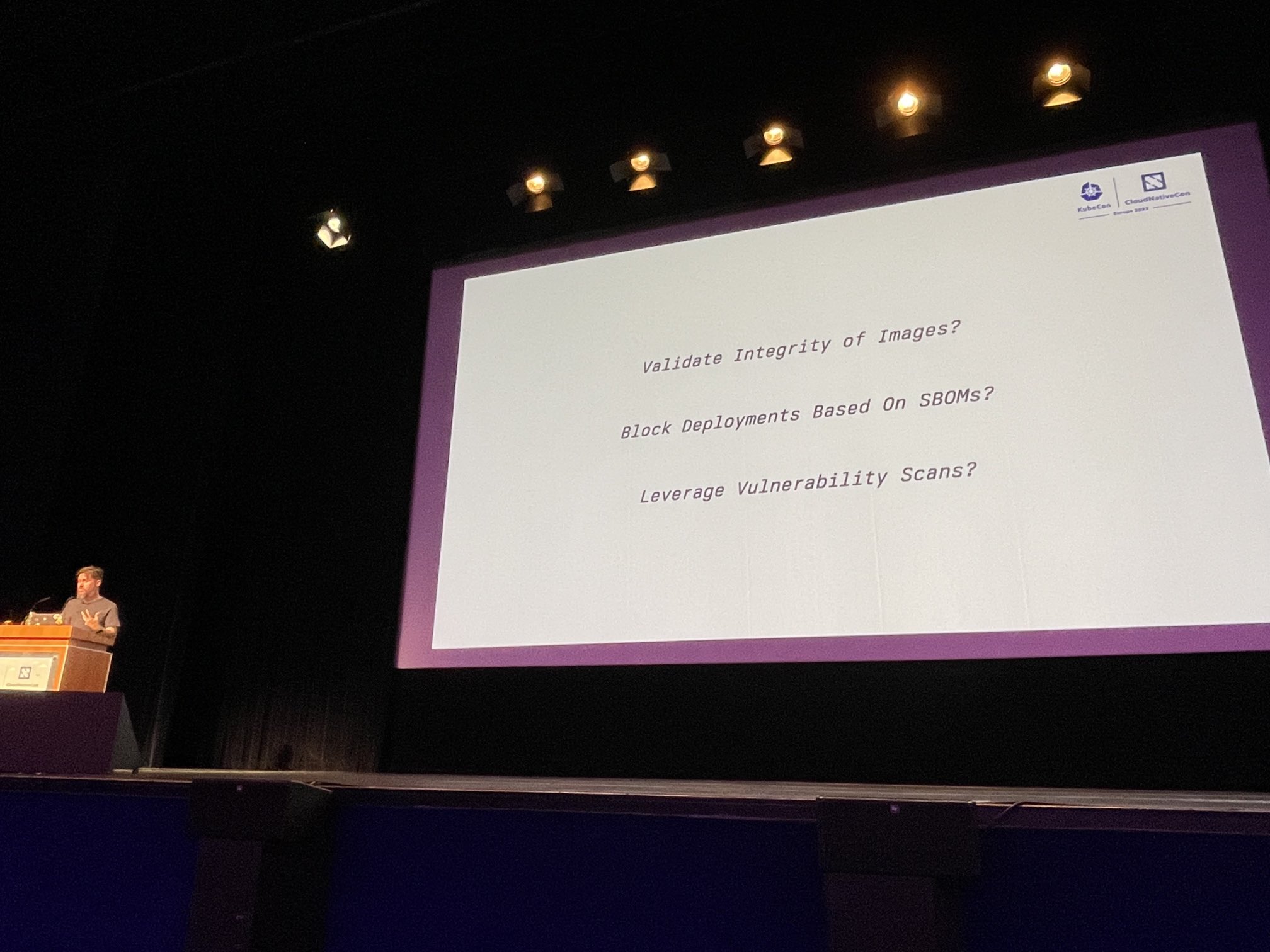 Rita Zhang on Twitter: "Live demoing how to use ⁦@OpenPolicyAgent⁩ Gatekeeper external data ...