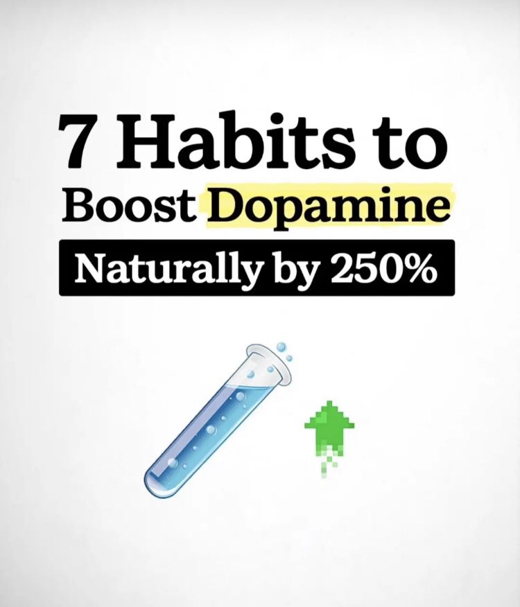 7 Habits to Boost Your Dopamine Naturally by 250%: (Don’t Skip No. 3 ...