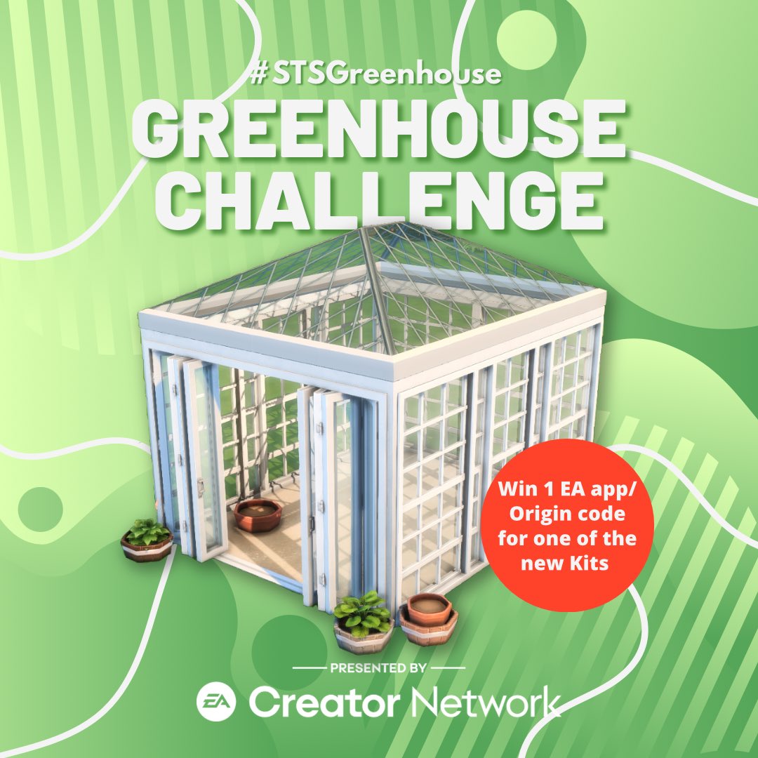 Sofy | Sims 4 Builder on Twitter: "🪴GREENHOUSE CHALLENGE🪴 Thank you #EACreatorNetwork for ...