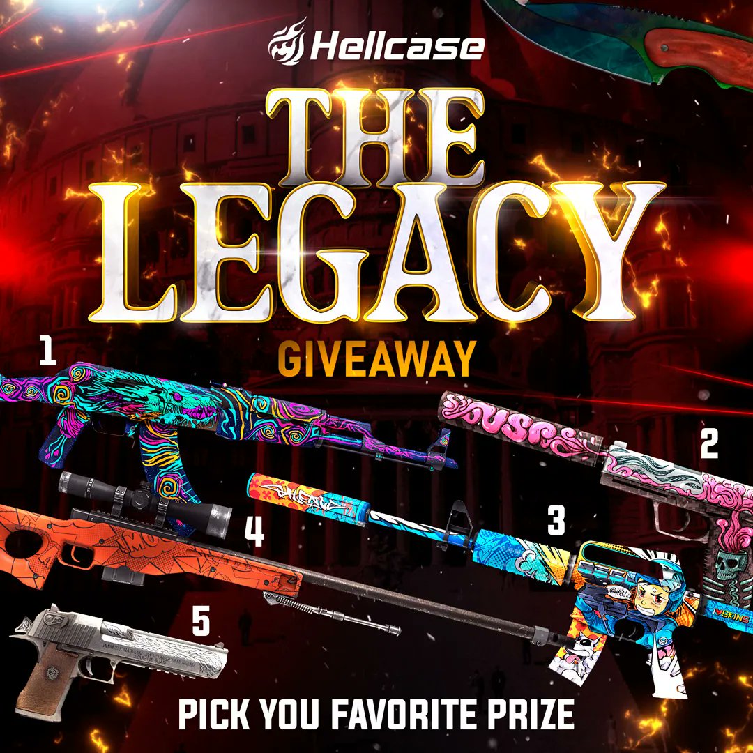 Edgy Name Guy on Twitter: "RT @hellcasecom: The Legacy Giveaway is in full swing, and now it’s ...
