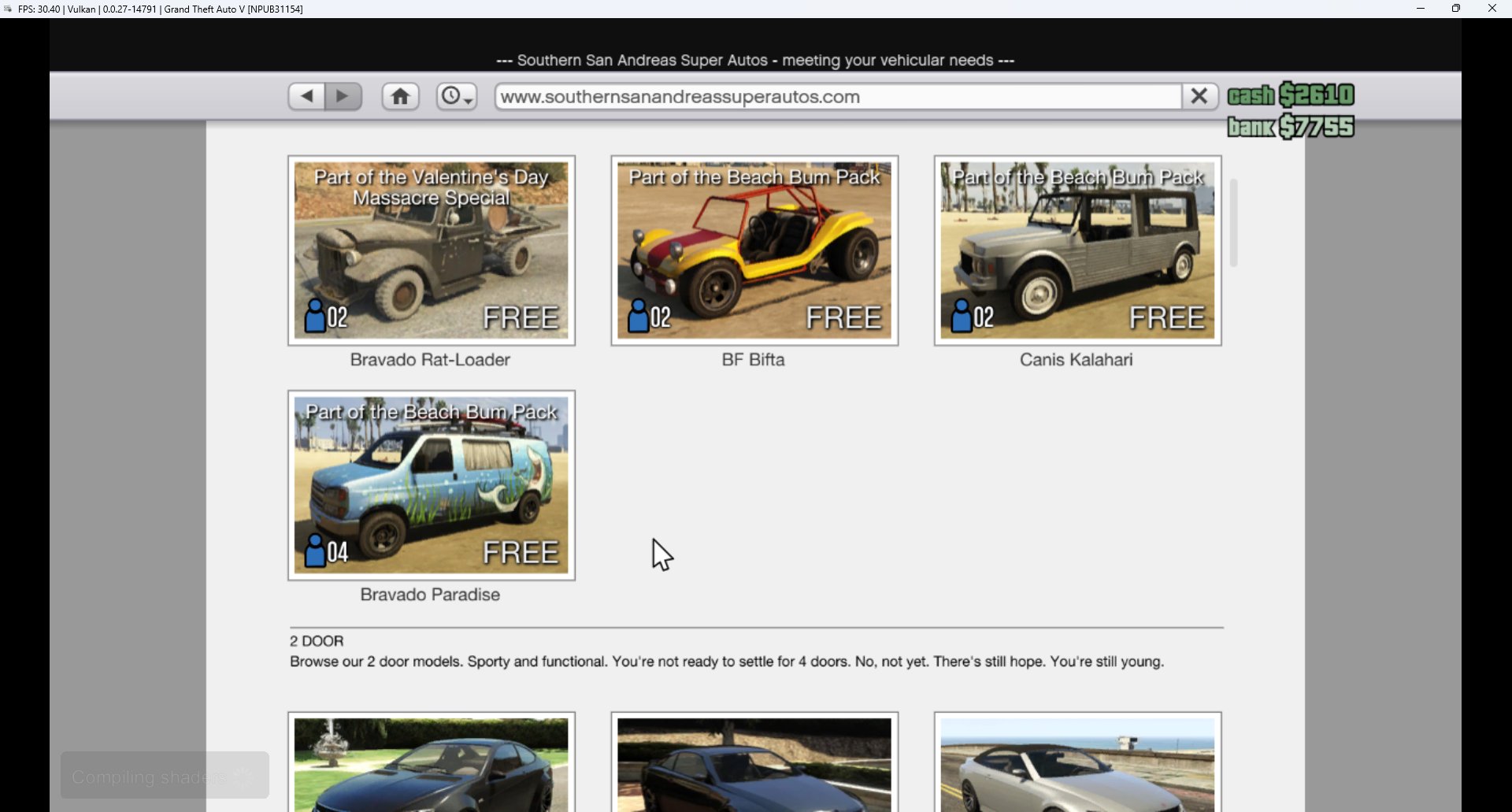 Gta 5 Bravado Paradise