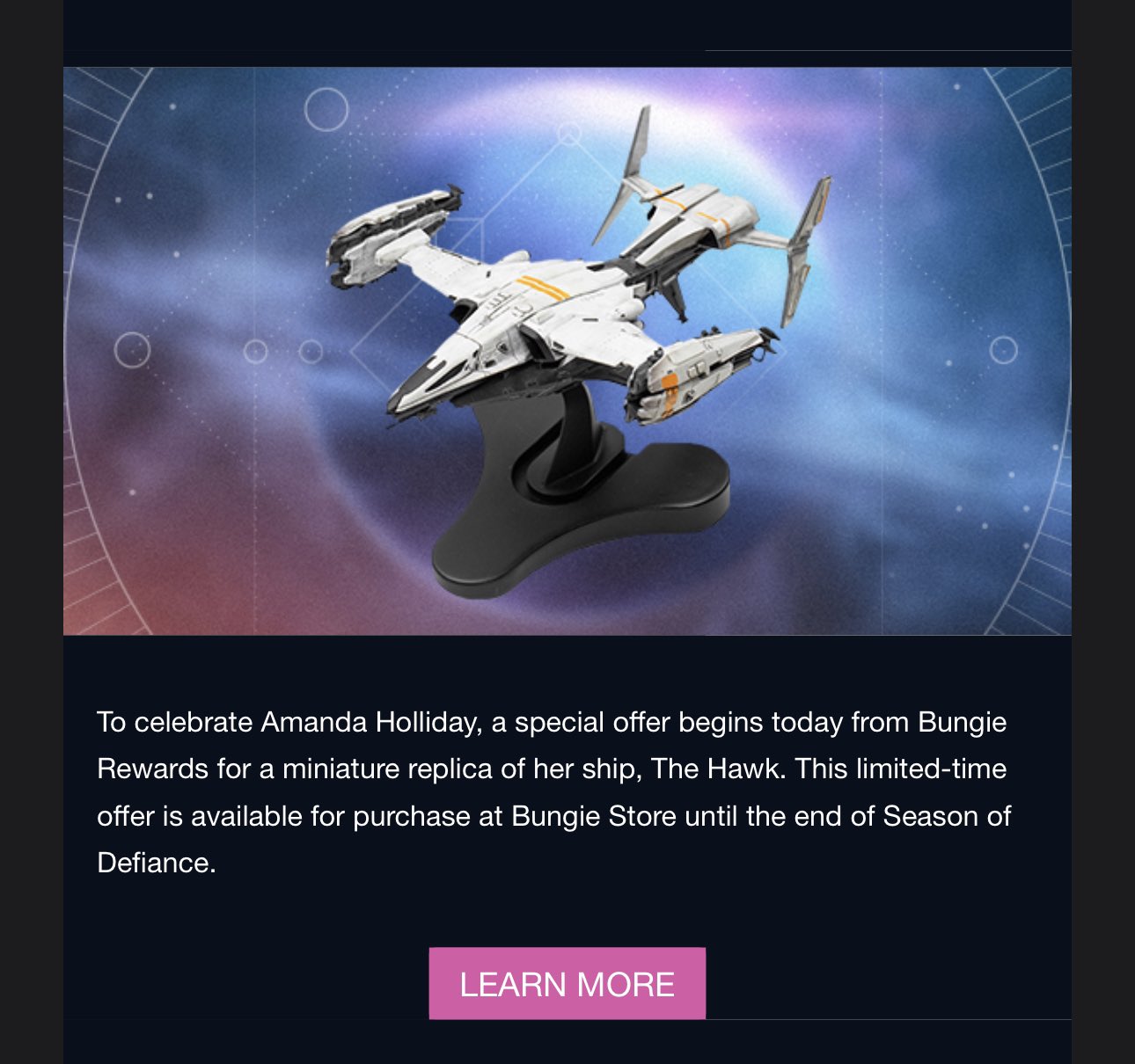 Destiny Ship Bungie