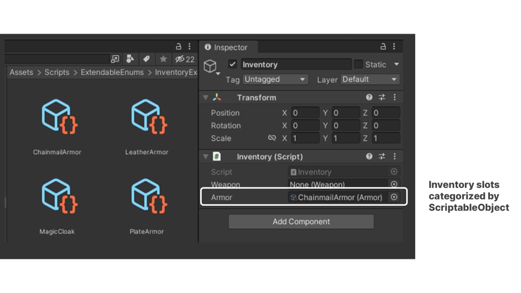 Unity For Games On Twitter Scriptableobjects Can Be An Alternative To Enums For Comparison