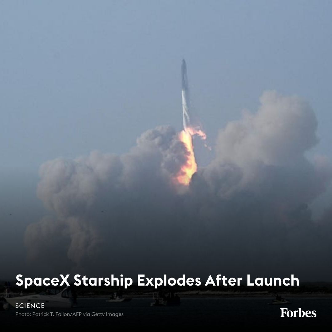 David Walraven on Twitter: "RT @Forbes: SpaceX’s Starship took off at just after 9:35 a.m ...