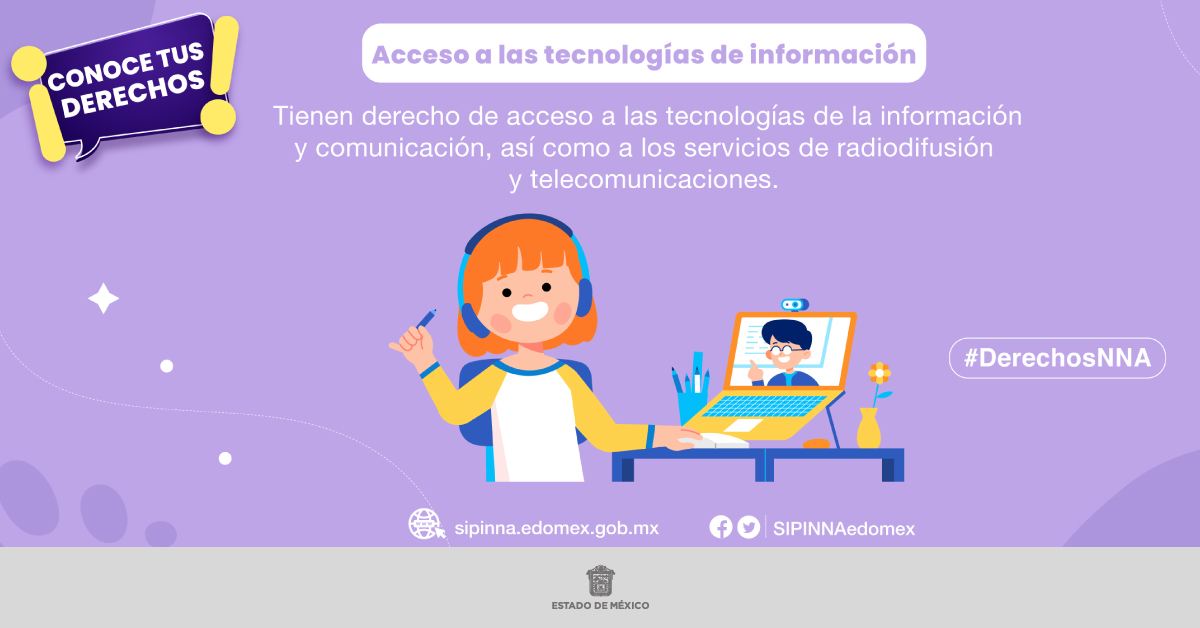 SIPINNA Edomex on Twitter: "Niñas, Niños y Adolescentes tienen derecho ...