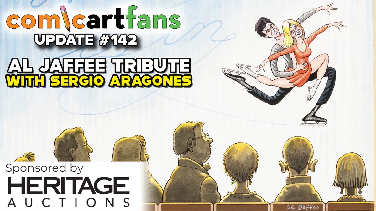 Bill Cox on Twitter: "Comic Art Fans Update #142 Tonight at 9pm EST - https://youtube.com/watch ...