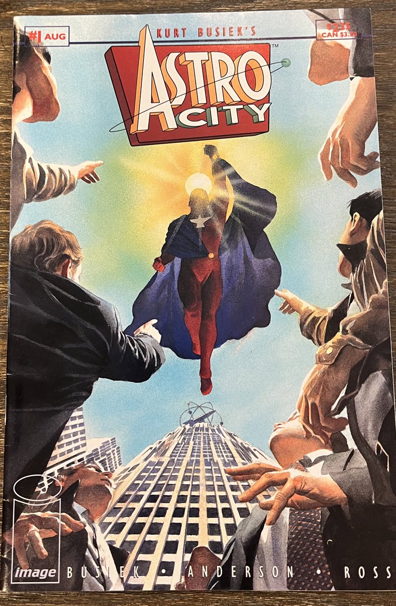 Old Comics New Comics on Twitter: "Astro City 1. @CassieComics inspired me to pick up the entire ...