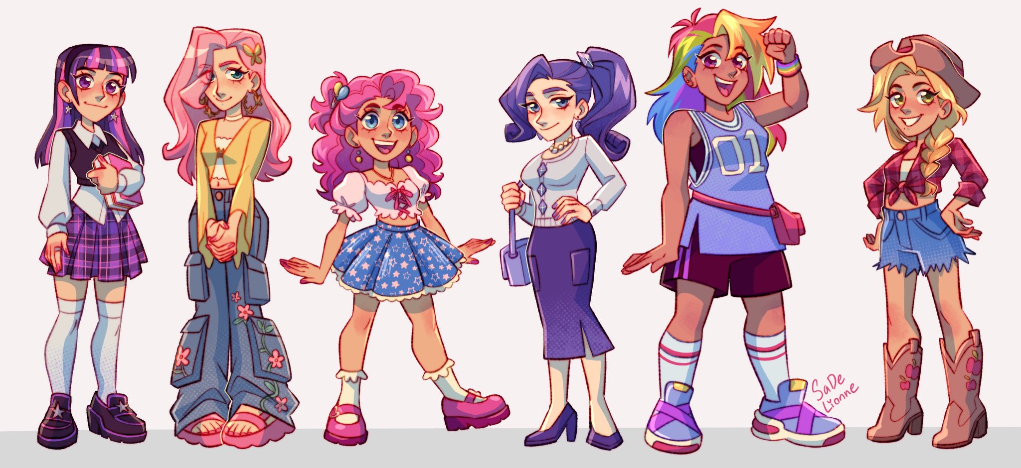 Mane 6 Human My Little Pony: Equestria Girls': New Trailer
