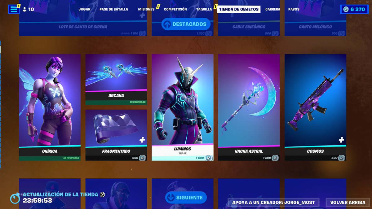 Zenex Leaks 🇦🇷 on Twitter: "Nueva tienda de objetos de #Fortnite"