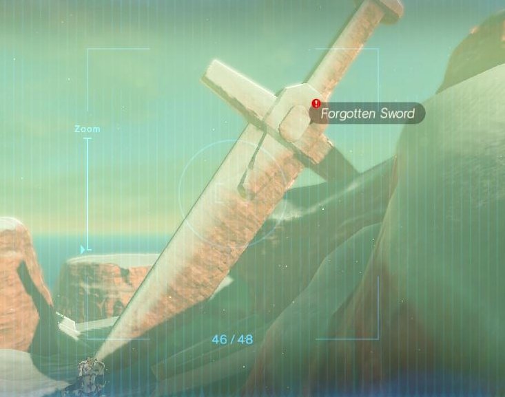 lily on Twitter: "OMG WHAT IF ITS THE SWORD FROM THE FORGOTTEN SWORD SIDE QUEST IN BOTW AND ITS ...