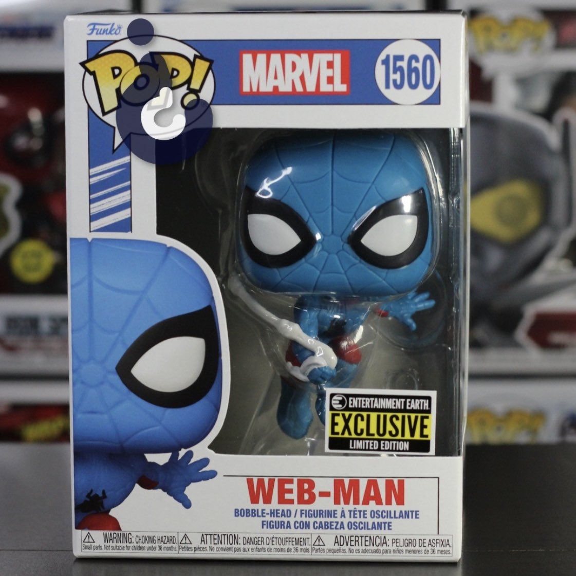Funko POP News ! on Twitter: "He likes webs and he’s a man, the new EE exclusive Web-Man Funko ...