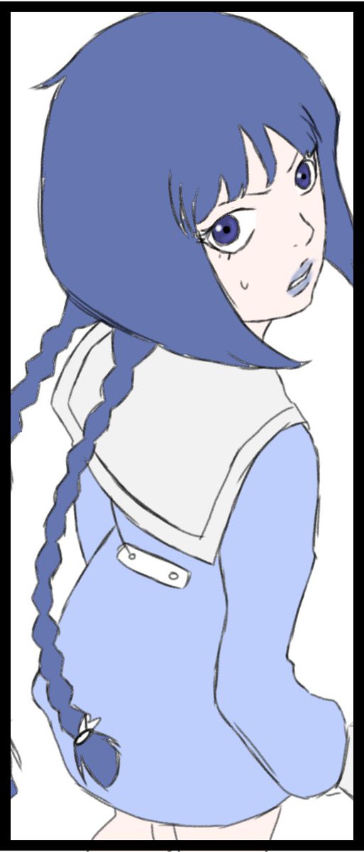 Boruto My Lover♡ On Twitter Sumire Manga Coloring By Me 💜 Boruto