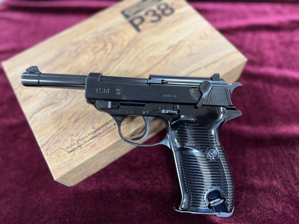 TamTam秋葉原店 on Twitter: "【ミリタリー】 #マルゼン #ガスガン #ワルサーP38 ブローバック (ac40)ブラックメタル 入荷しました！ #GUN #サバゲー ...