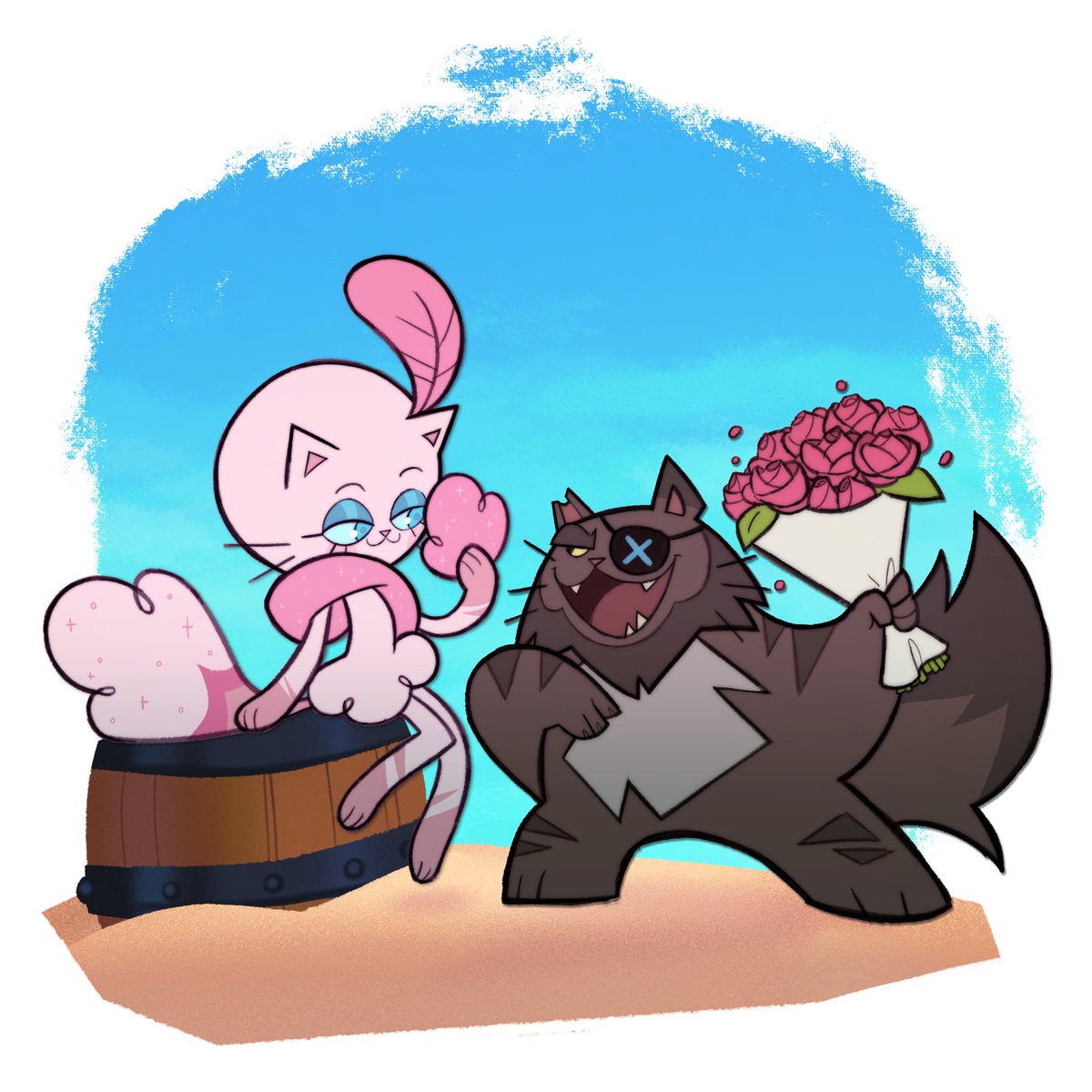 「Growltiger had no eye nor ear for aught 」|Rikiのイラスト