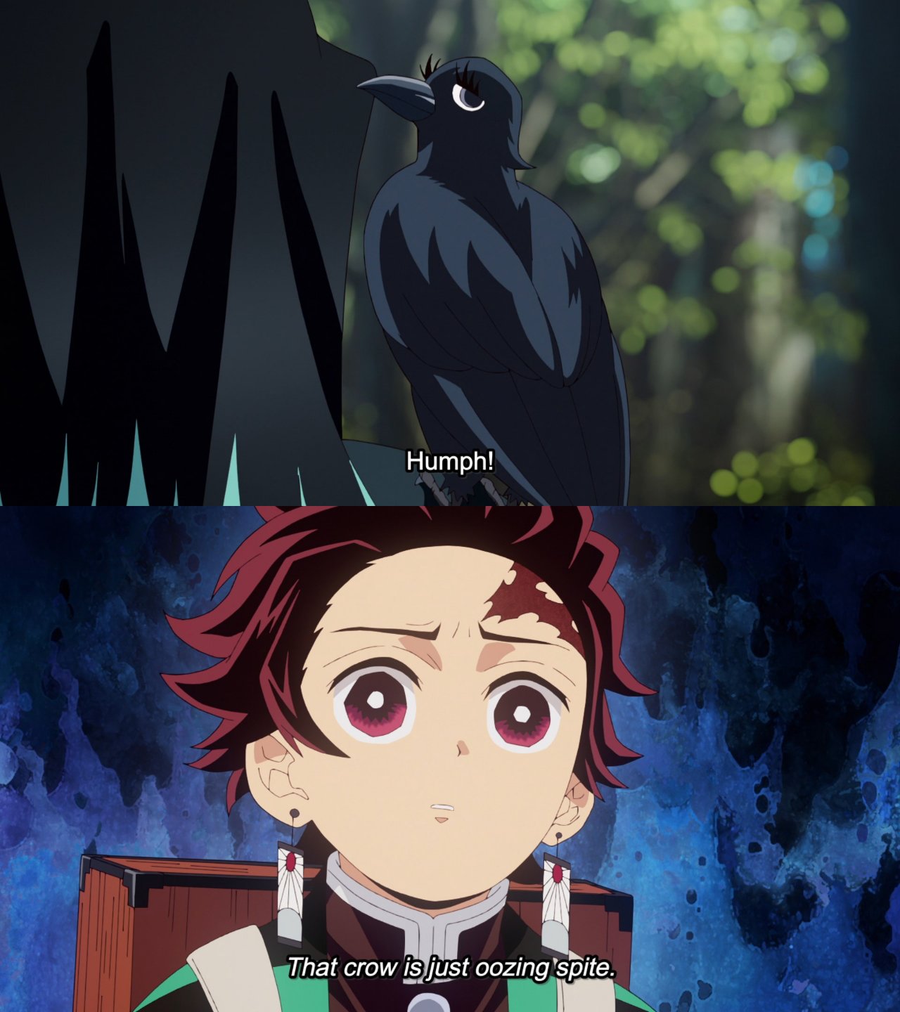 Anime Crow Demon