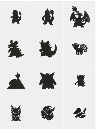 Silhouette De Pokémon