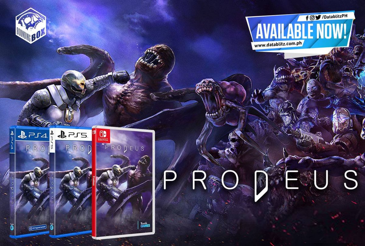 DataBlitz on Twitter: "RETRO LOOK. MODERN ERA. Prodeus for NSW/PS4/PS5 will be available today ...