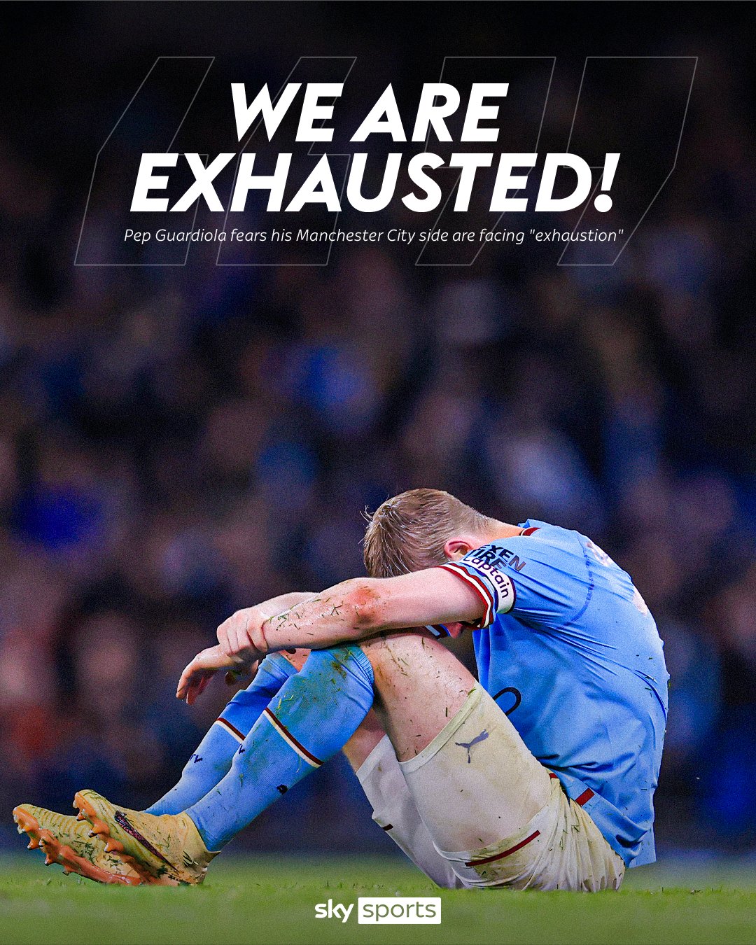 Exhausted Football Athlete